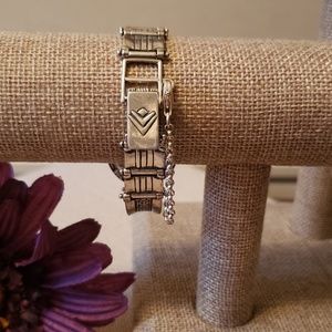 Silpada | Jewelry | Silpada Sterling Silver Flower Watch | Poshmark